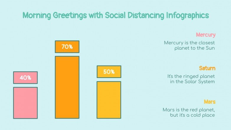 Greetings: Social Distancing Infographics | Google Slides