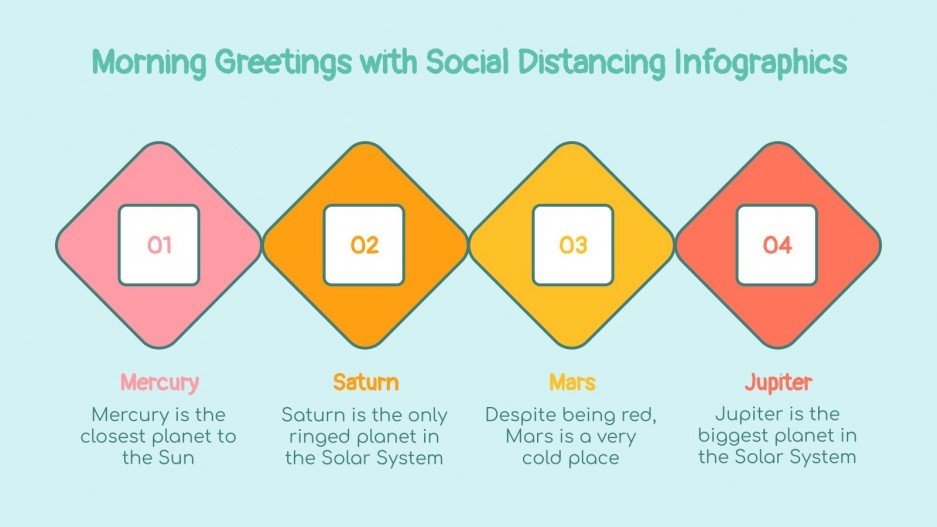 Greetings: Social Distancing Infographics | Google Slides