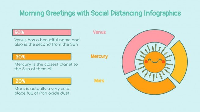 Greetings: Social Distancing Infographics | Google Slides