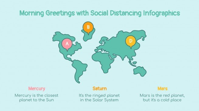 Greetings: Social Distancing Infographics | Google Slides