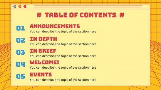 Design a Newsletter | Google Slides & PowerPoint template