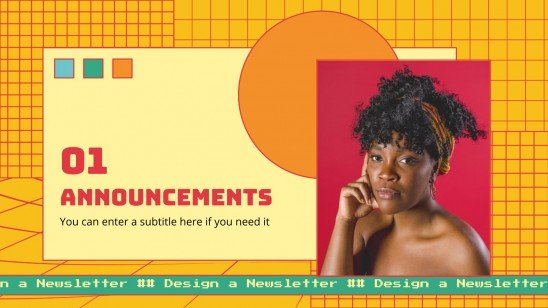 Design a Newsletter | Google Slides & PowerPoint template