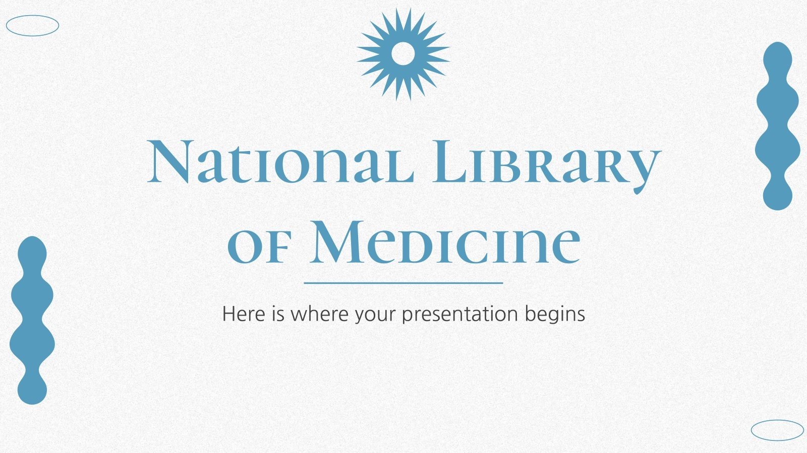Free Medical Center Google Slides and PowerPoint templates