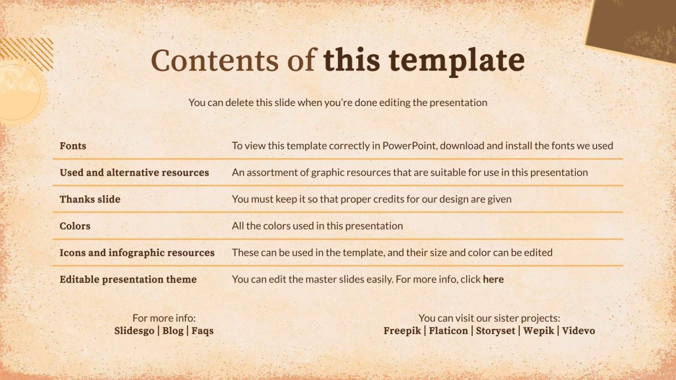 Vintage Paper History Lesson | Google Slides & PPT