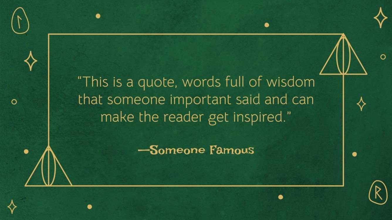 Wizard's Portfolio | Google Slides Theme & PowerPoint Template