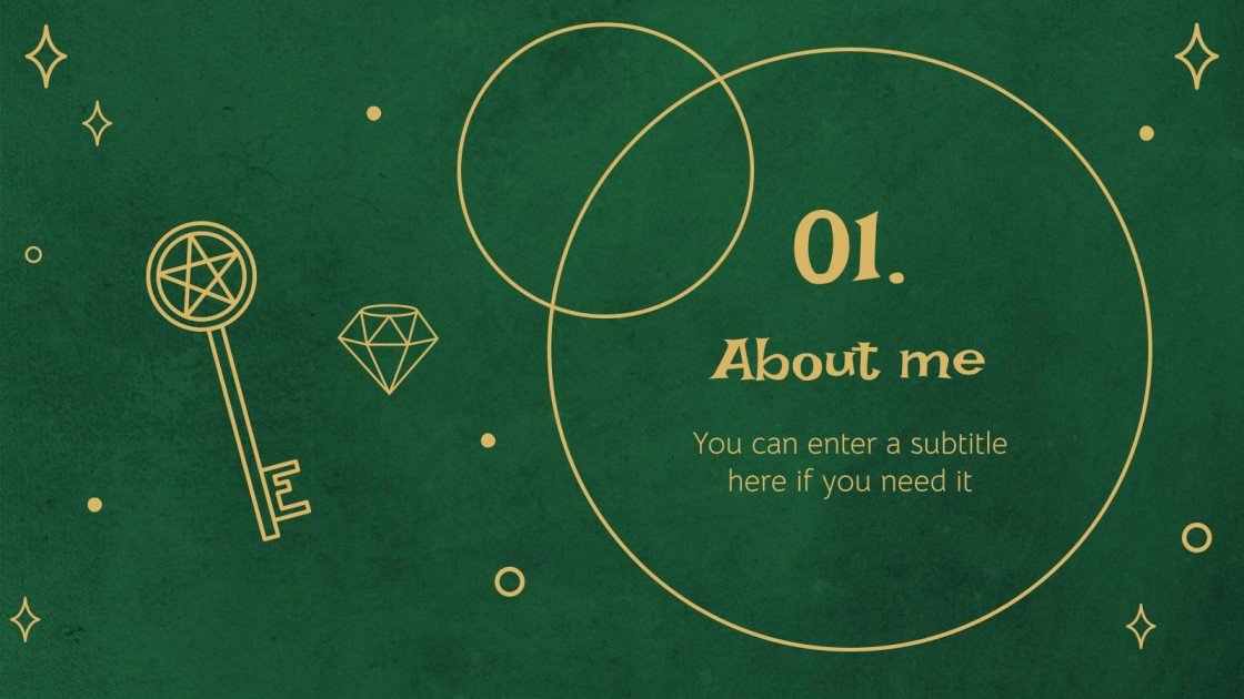 Wizard's Portfolio | Google Slides Theme & PowerPoint Template