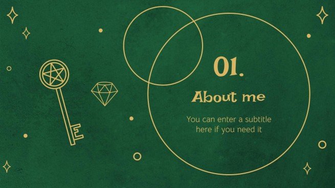 Wizard's Portfolio | Google Slides Theme & PowerPoint Template