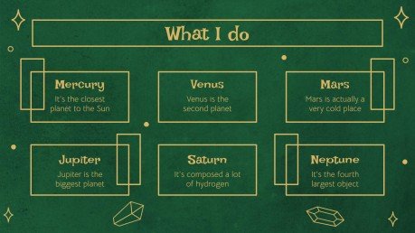 Wizard's Portfolio | Google Slides Theme & PowerPoint Template