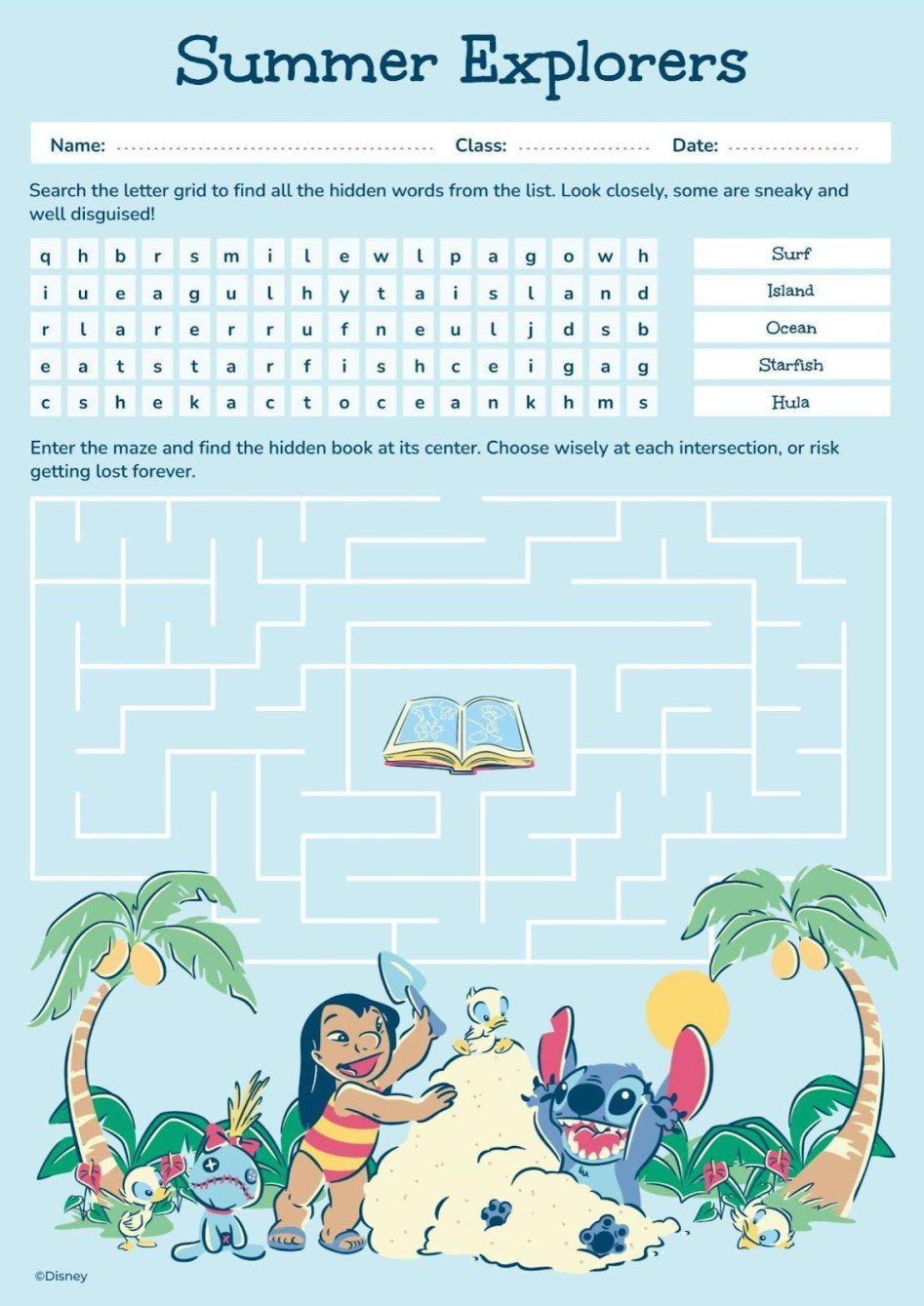 Lilo & Stitch PowerPoint & Google Slides templates
