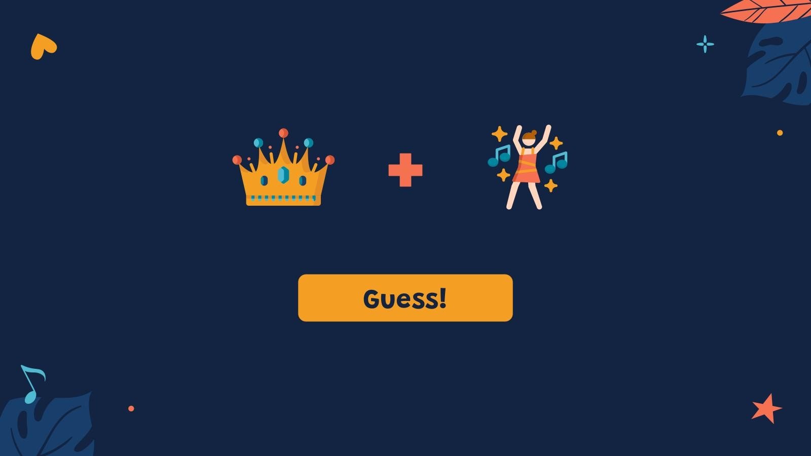 Guess the Song! | Google Slides & PowerPoint