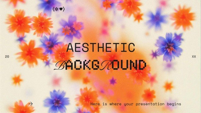 Aesthetic Background Presentation
