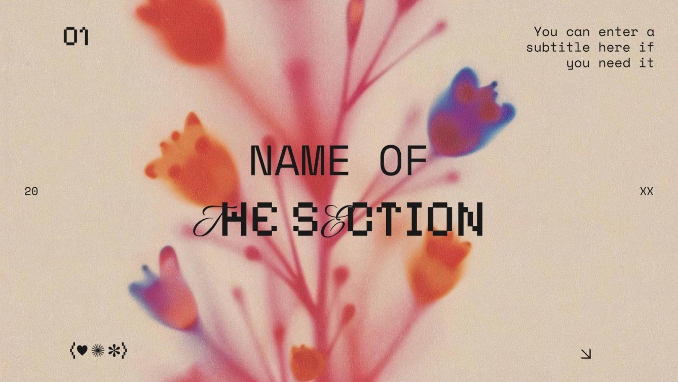 Aesthetic Background Presentation