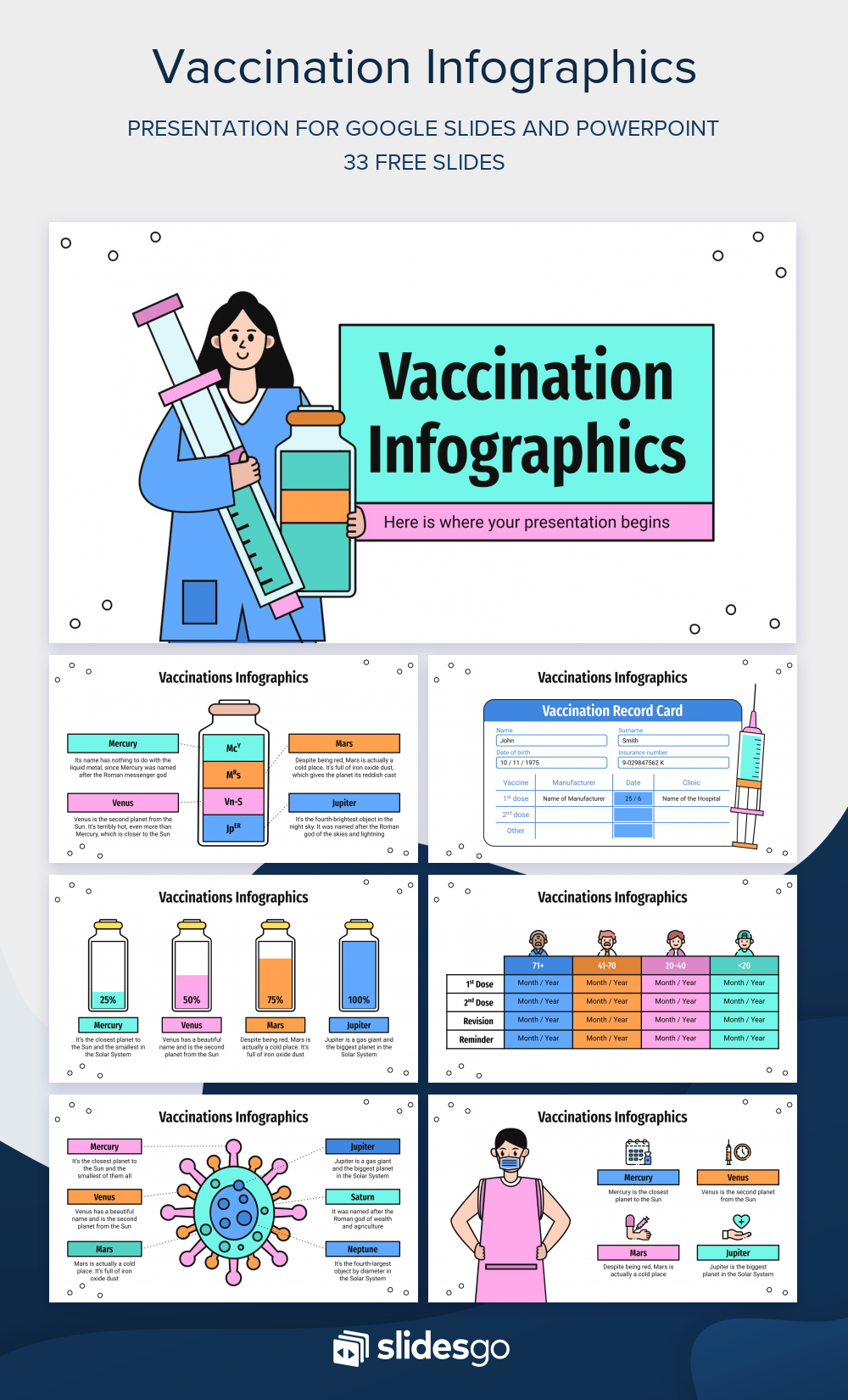 Vaccination Infographics | Google Slides & PPT template