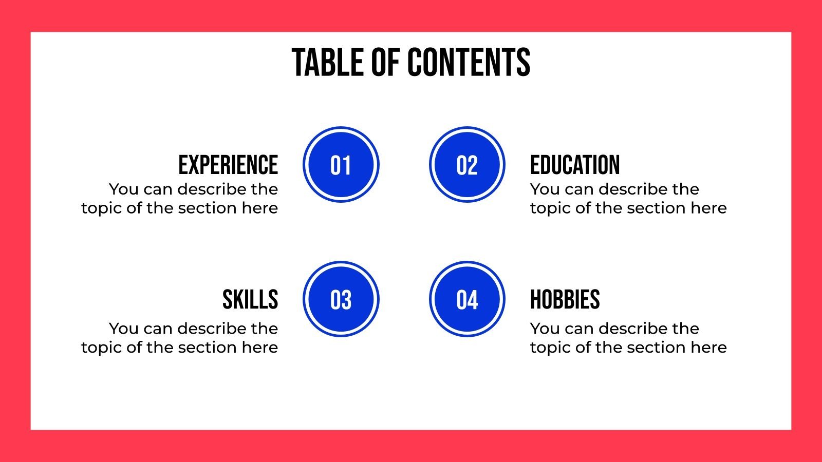 Professional Curriculum Vitae | Google Slides & PowerPoint