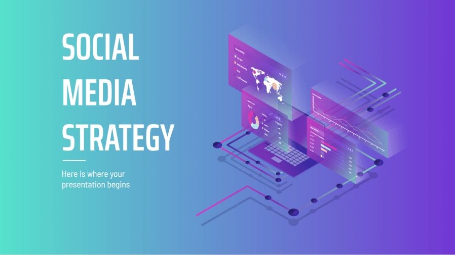 Free Social Media Google Slide themes and PowerPoint templates