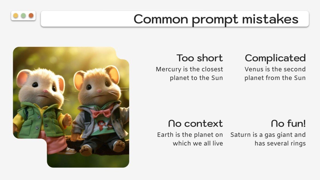 Creative Writing Prompts Presentation