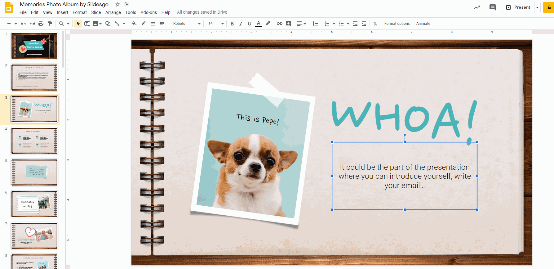 How To Format The Text In Google Slides Tutorial