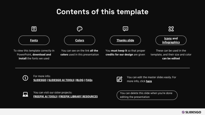 Dark Theme Presentation