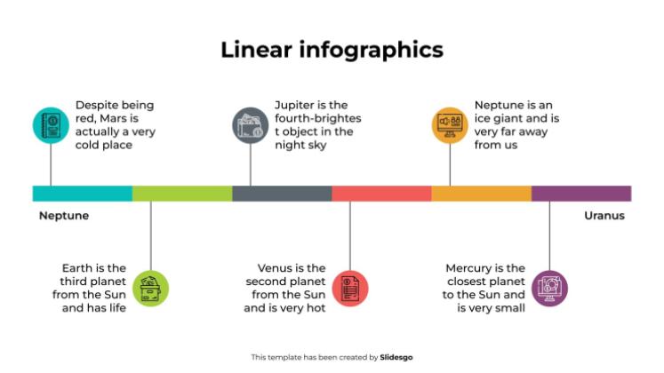 Linear Infographics Template