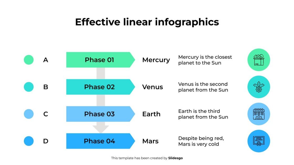 Effective Linear Infographics Presentation