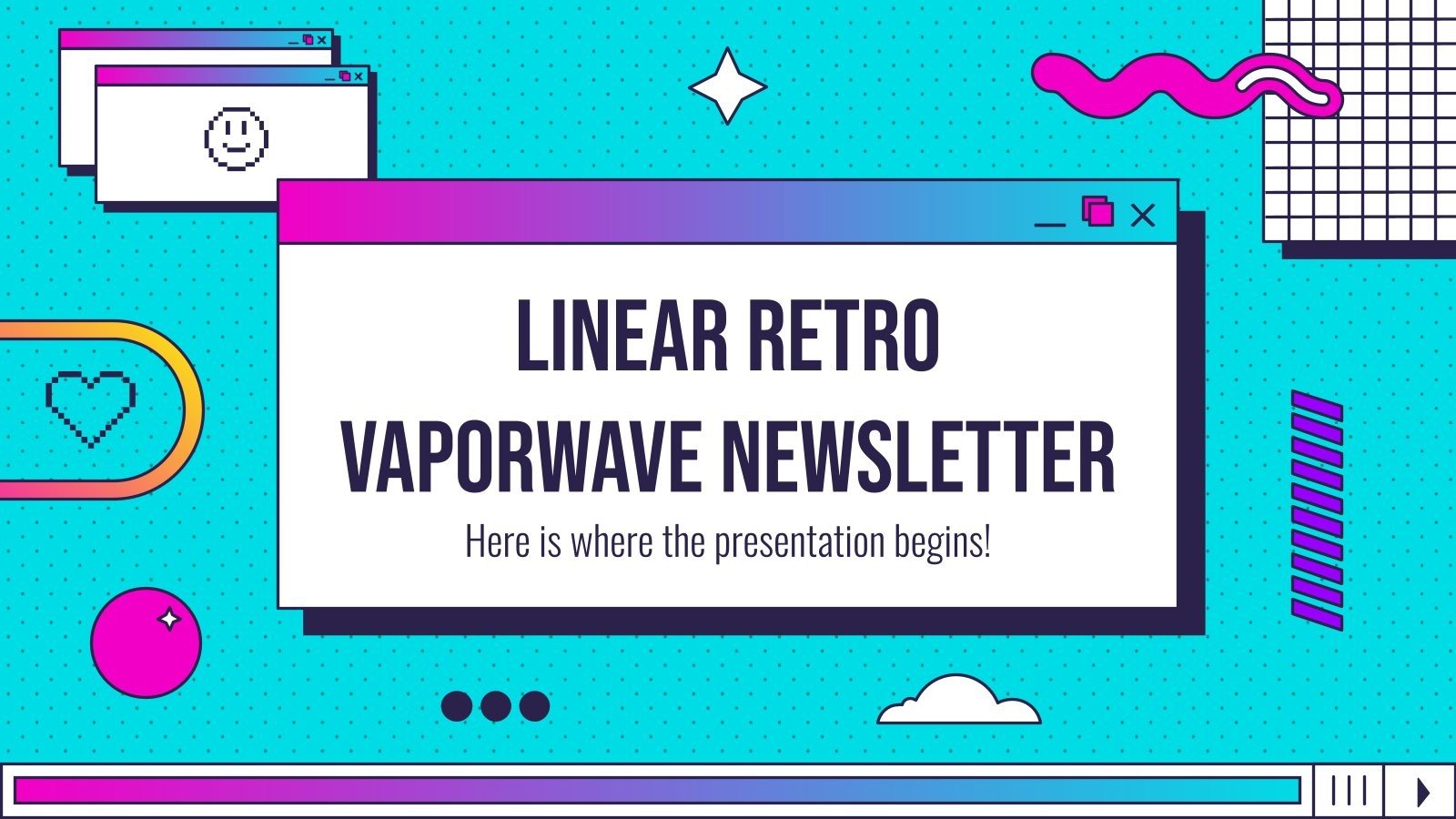 Modelos grátis Retrô para Google Slides e PowerPoint