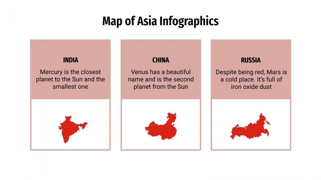 Map of Asia Infographics for Google Slides & PowerPoint