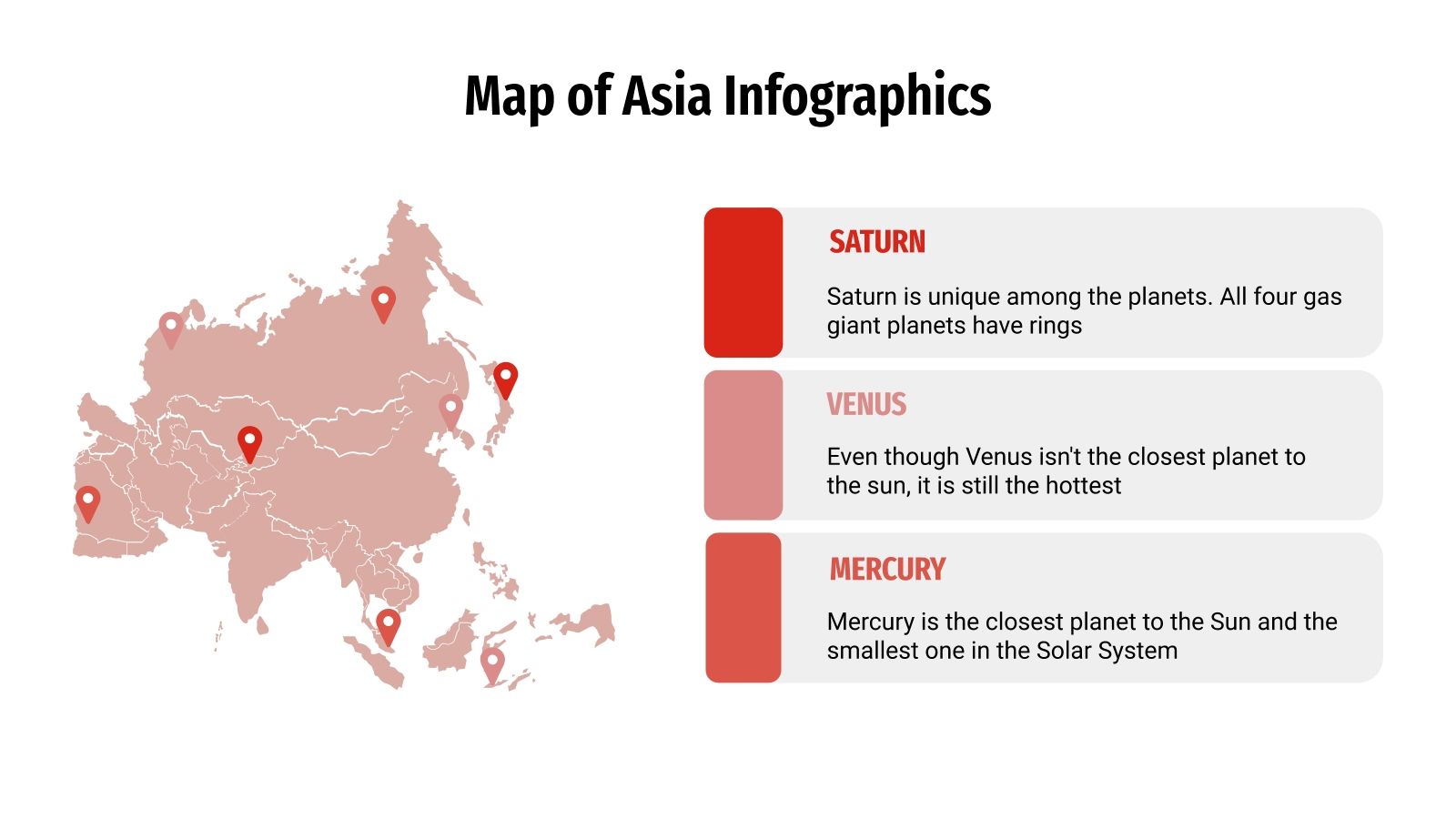 Map of Asia Infographics for Google Slides & PowerPoint