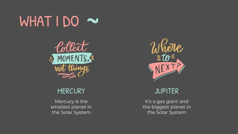 Lettering Portfolio Google Slides Theme & PowerPoint Template