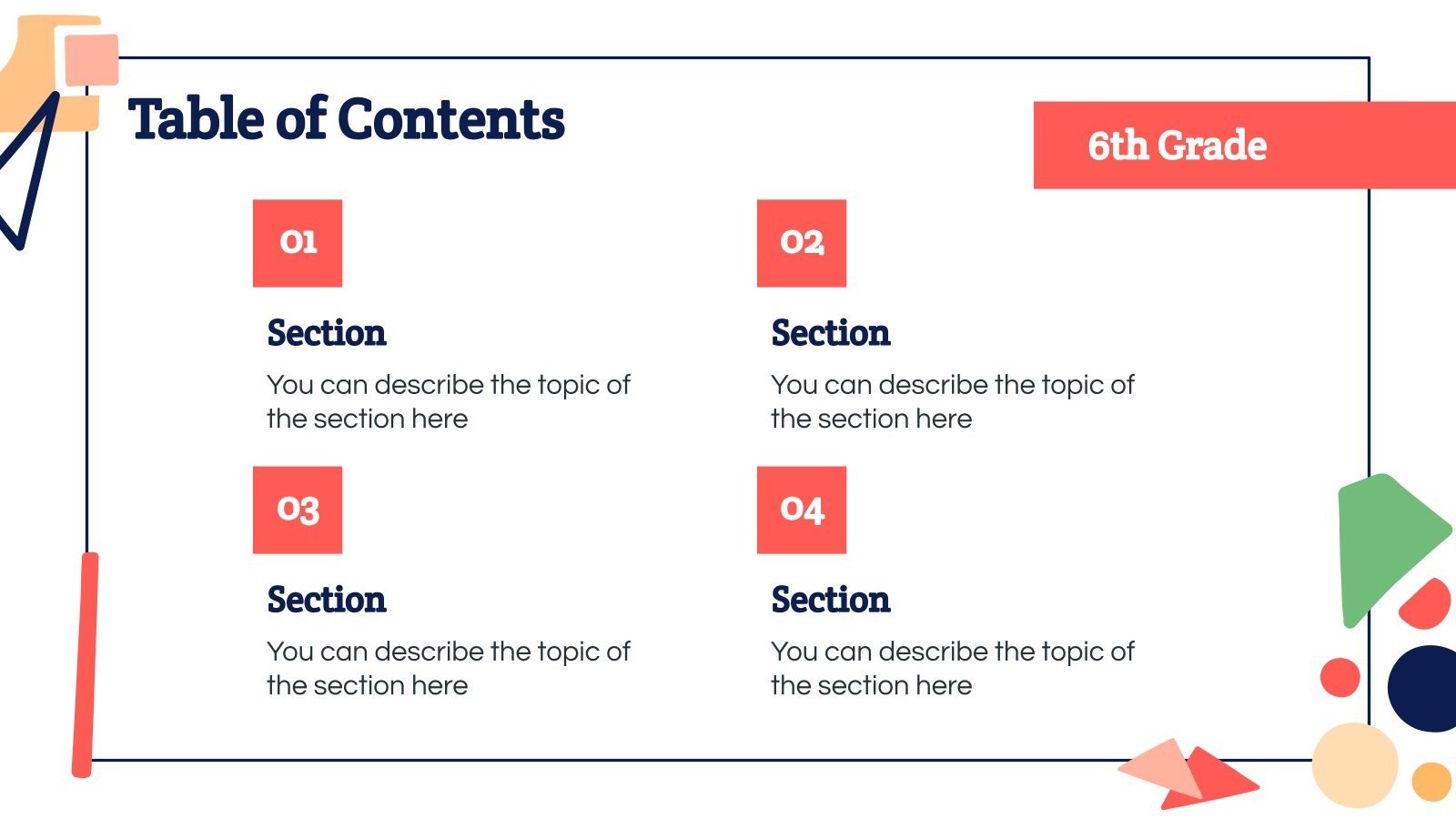 Spanish Subject for Middle School | Google Slides & PPT