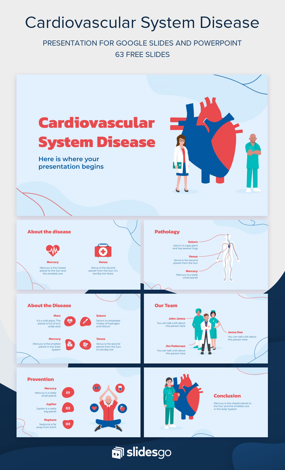 Cardiovascular System Disease | Google Slides & PowerPoint