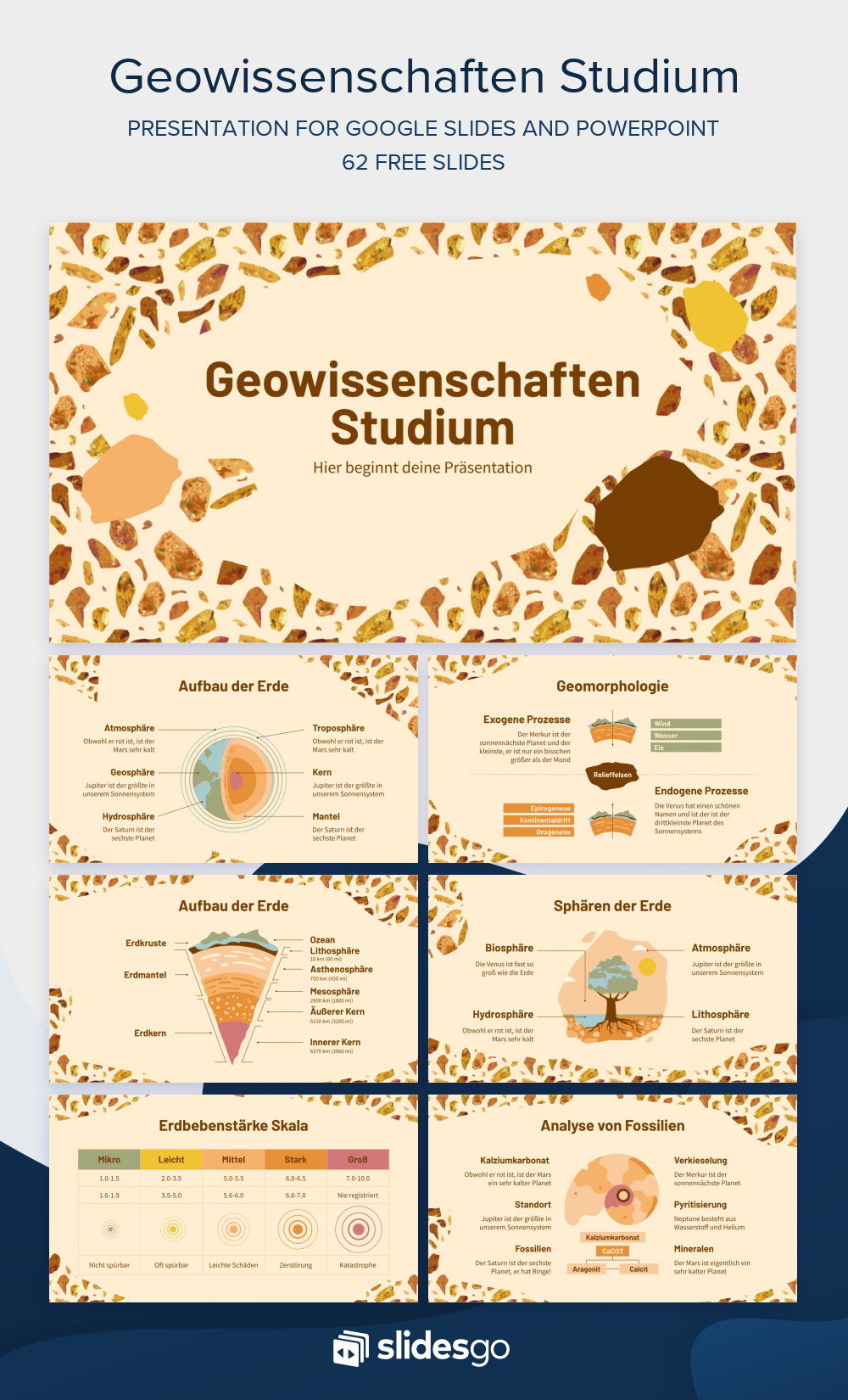Earth Science Studies | Google Slides & PowerPoint