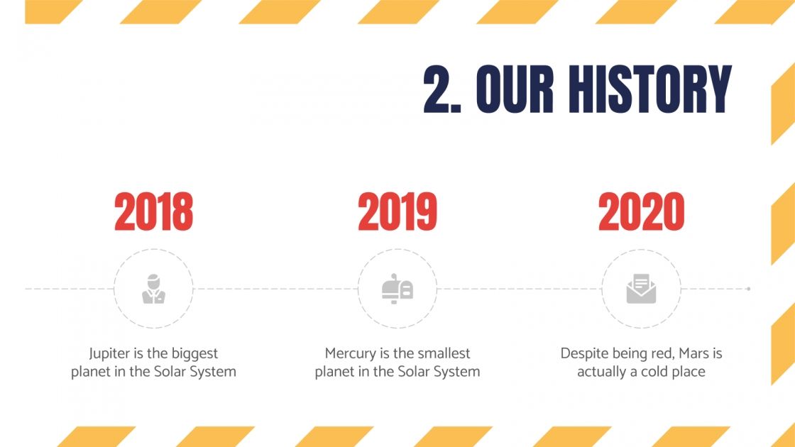 Post Office Company Profile Google Slides & PPT template