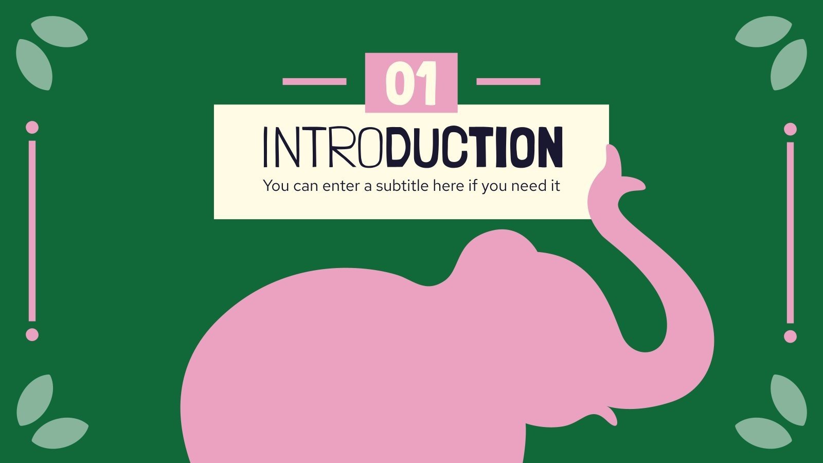 World Elephant Day | Google Slides & PowerPoint template