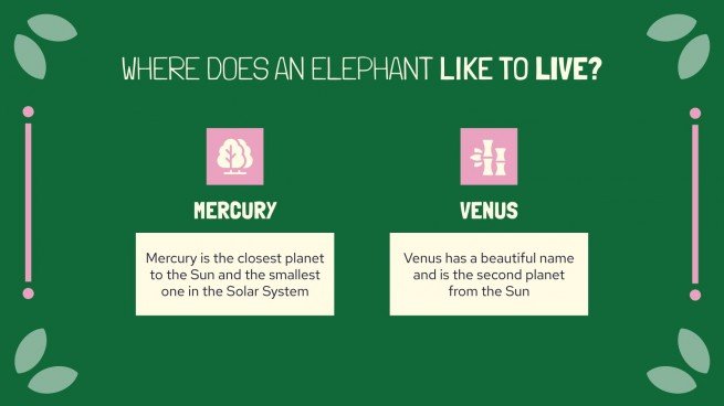 World Elephant Day | Google Slides & PowerPoint template