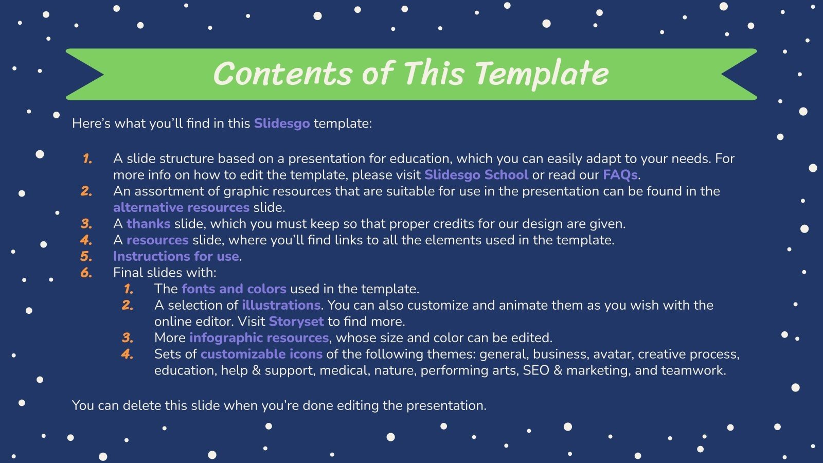 Student Weekly Planner Google Slides and PowerPoint template