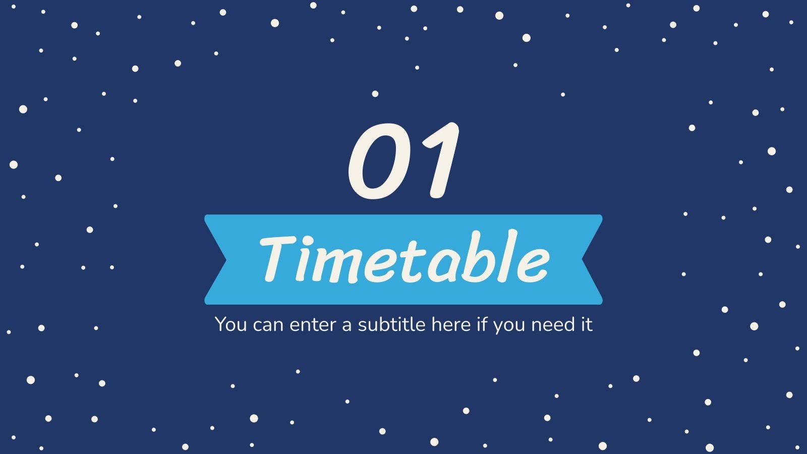 Student Weekly Planner Google Slides and PowerPoint template