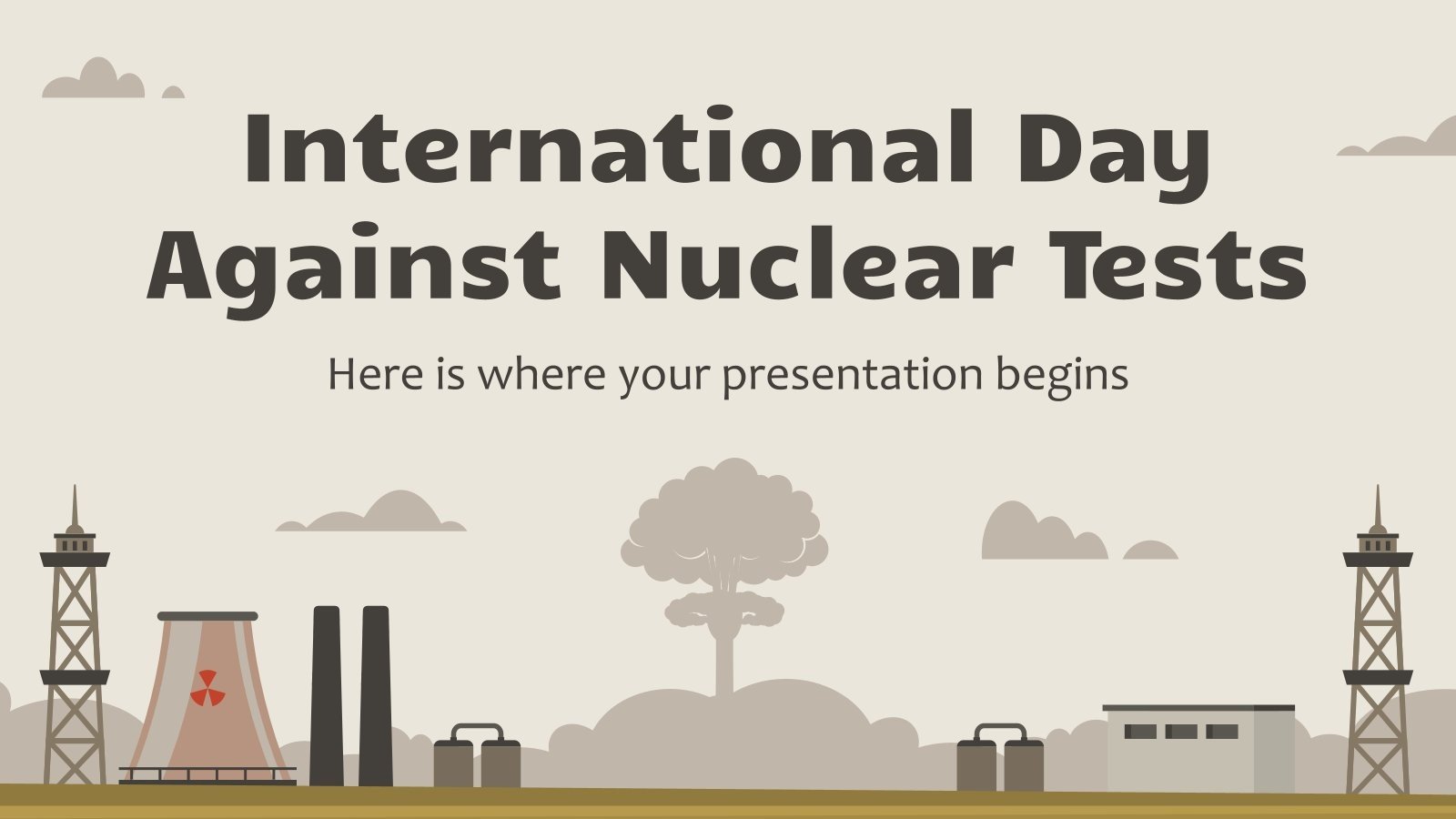 Templates for Google Slides and PPT on Nuclear Energy