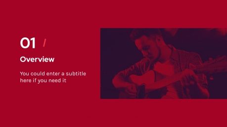 Guitar Lesson Google Slides theme and PowerPoint template