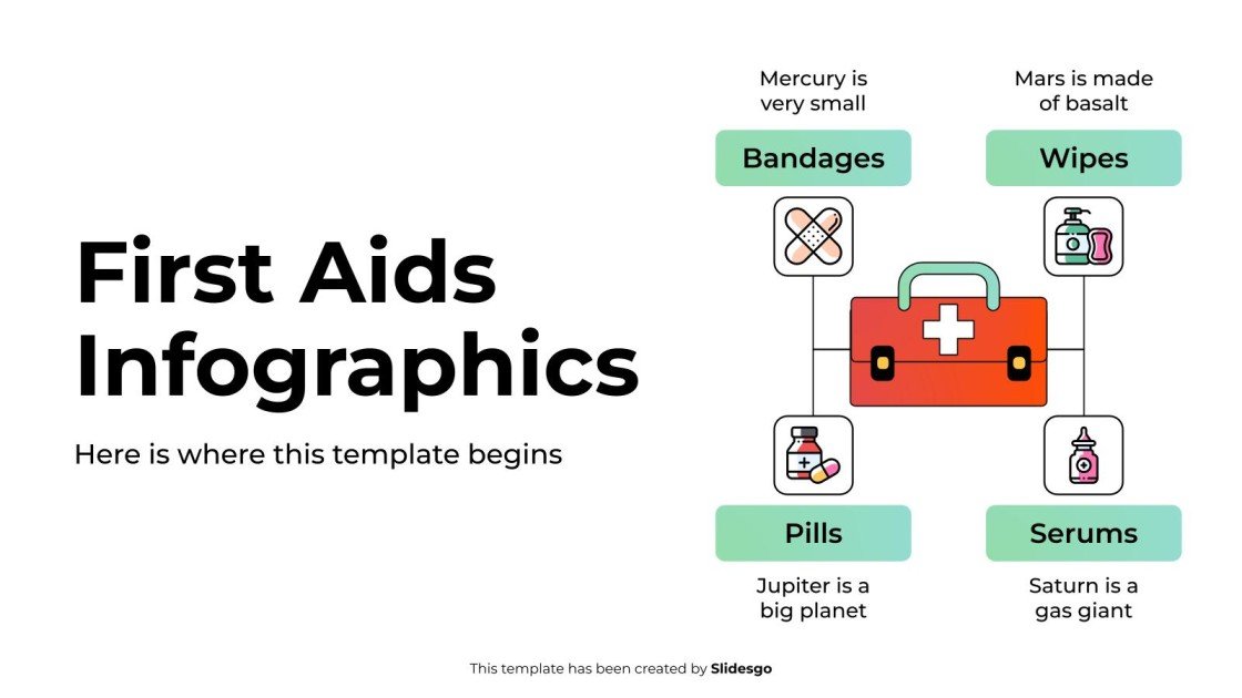 First Aids Infographics Template