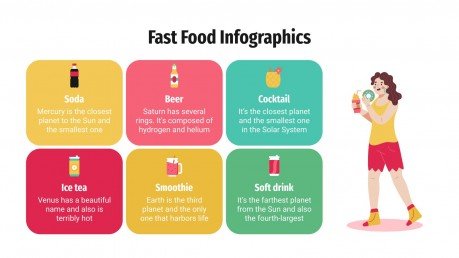 Fast Food Infographics | Google Slides & PowerPoint template