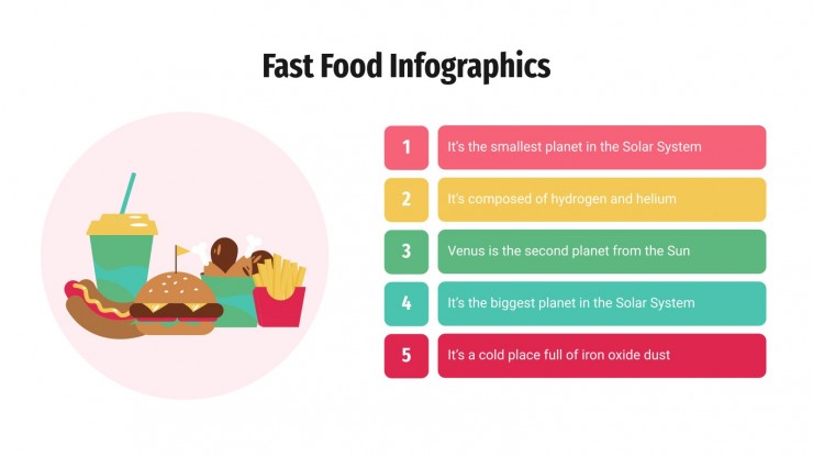 Fast Food Infographics | Google Slides & PowerPoint template