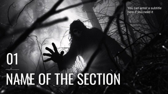 Horror Movie Presentation
