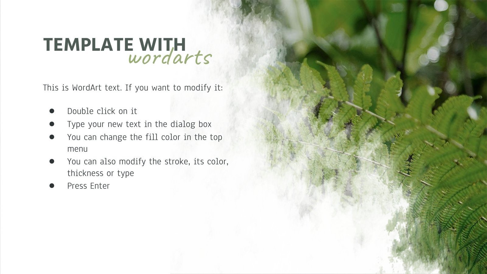 Rainforest Backgrounds Company Profile | Google Slides & PPT