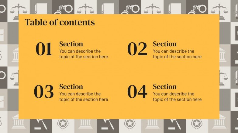 Criminal Justice | Google Slides and PowerPoint theme