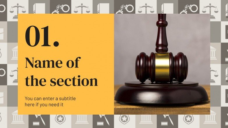 Criminal Justice | Google Slides and PowerPoint theme