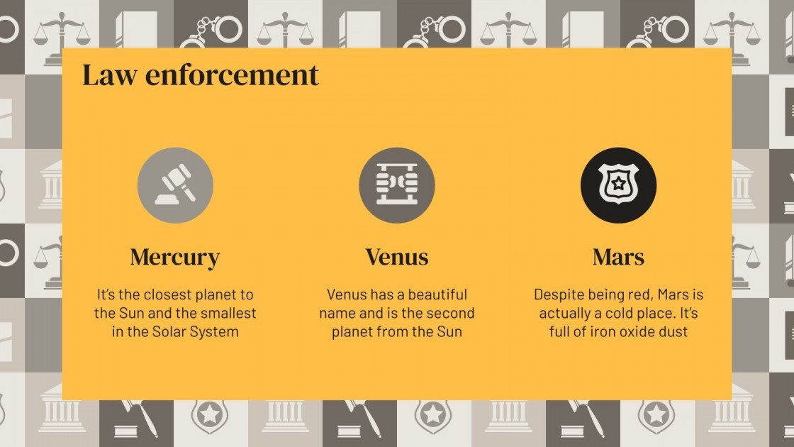 Criminal Justice | Google Slides and PowerPoint theme