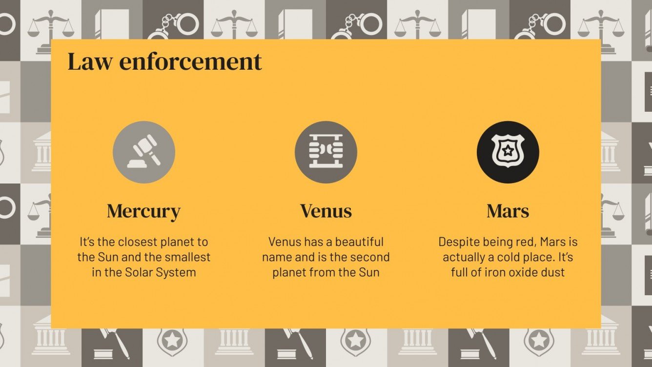 Criminal Justice | Google Slides and PowerPoint theme