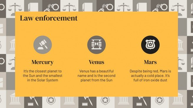 Criminal Justice | Google Slides and PowerPoint theme