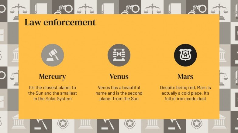 Criminal Justice | Google Slides and PowerPoint theme