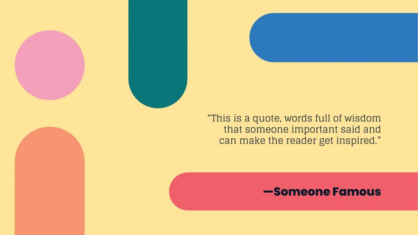 CV geométrico colorido | Modelo do Google Slides e PPT